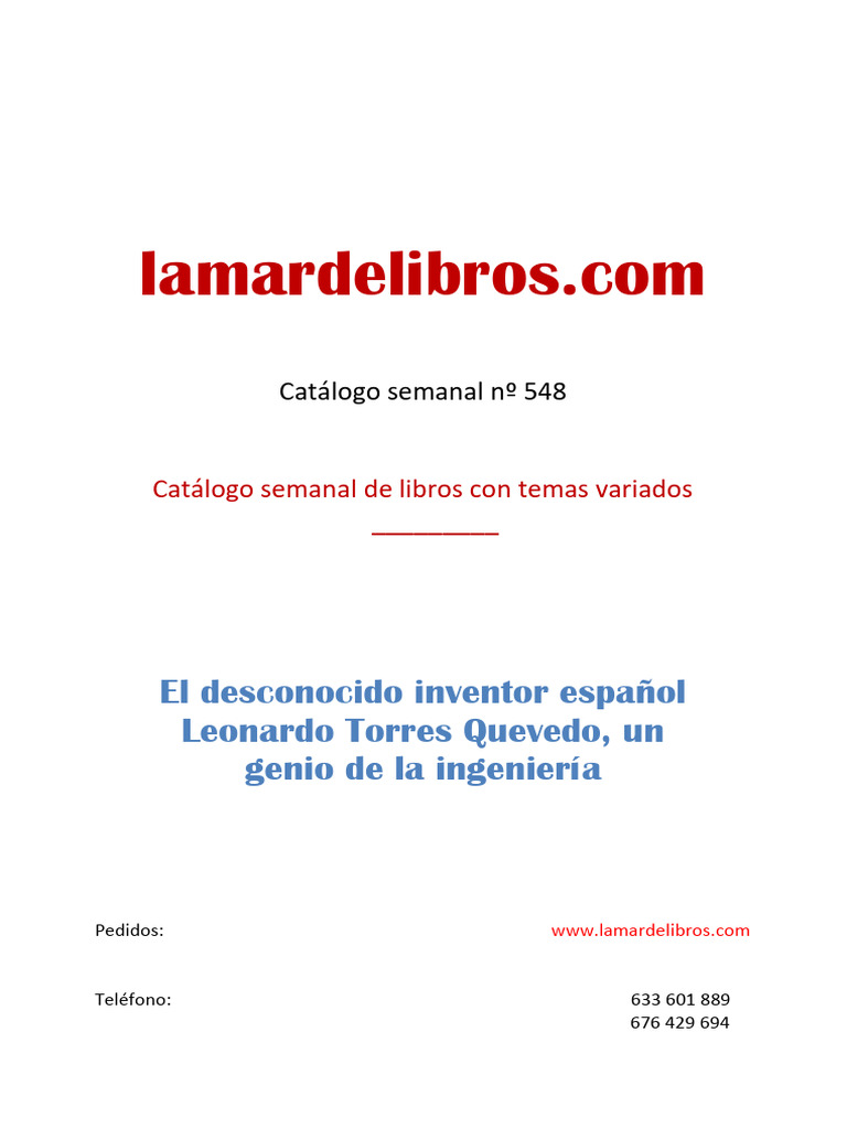 Catálogo Lamar Semanal 548 | PDF