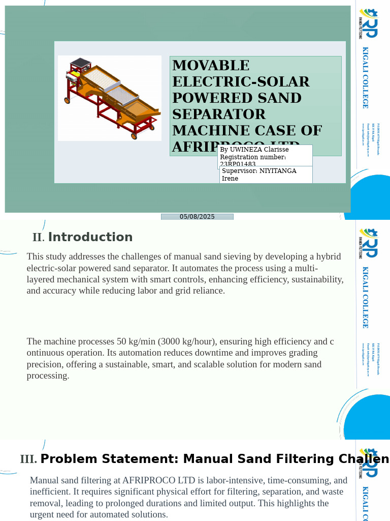Capstone Defense Ppt_Clarisse- | PDF | Solar Power | Automation
