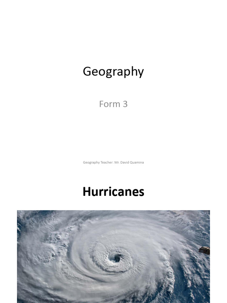 Introduction to Hurricanes (Edited Version) | PDF | Tropical Cyclones ...