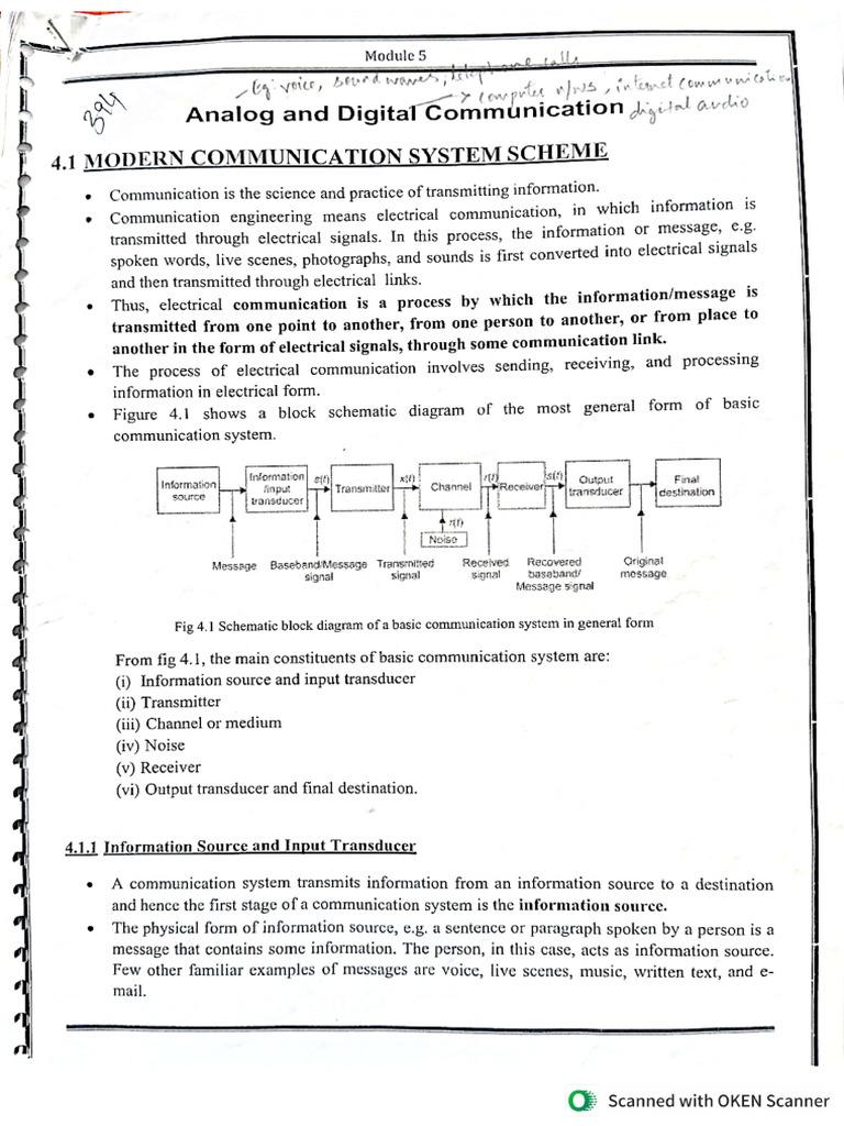 ESC VTU NOTES Module5 | PDF