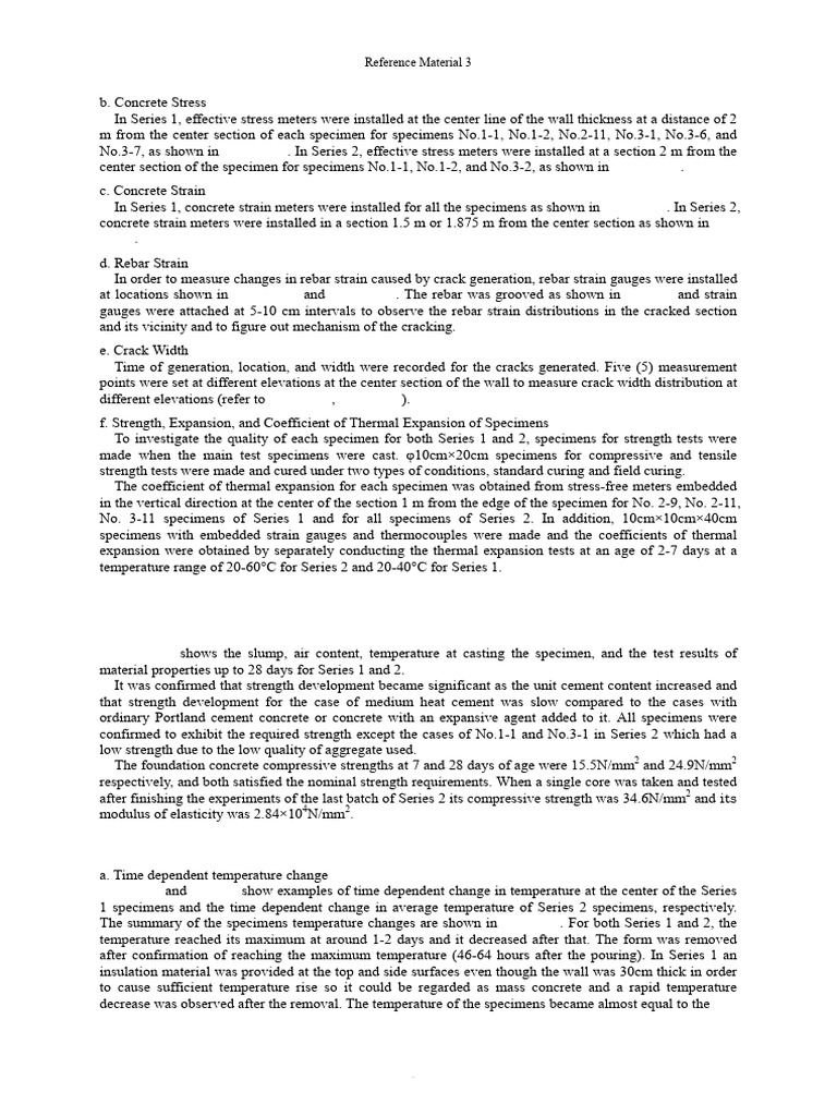 121_The Guidelines for Control of Cracking of Mass Concrete 2008 | PDF ...
