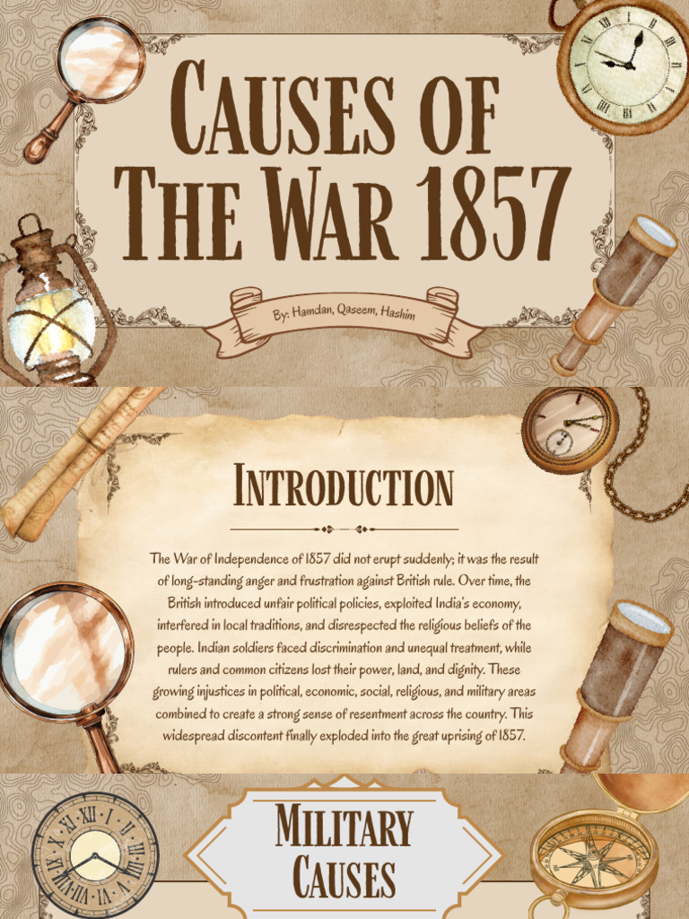 Hamdan Sulaiman Bawany - PPT - War of Independence 1857 | PDF | Indian ...