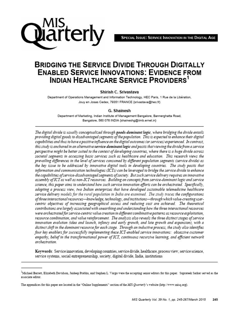 9. Digital Innovations | PDF | Innovation | System