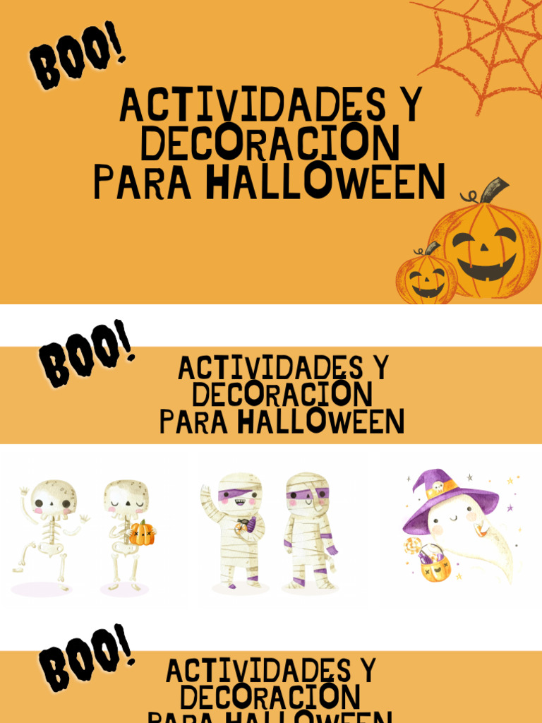Actividades para halloween (1) | PDF