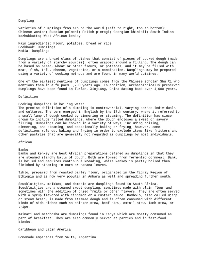 Dumpling - aravenasorcery.com | PDF | Dumpling | Indian Cuisine
