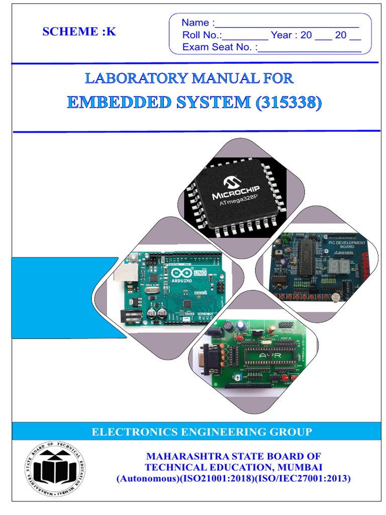 315338 Embedded Lab Manual | PDF | Microcontroller | Engineering