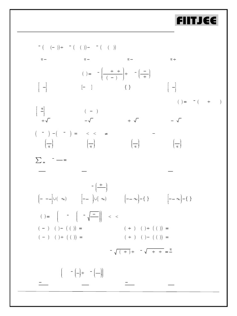 03. Sr Maths Revision_inverse Trigonometric Functions_main Cpp | PDF ...