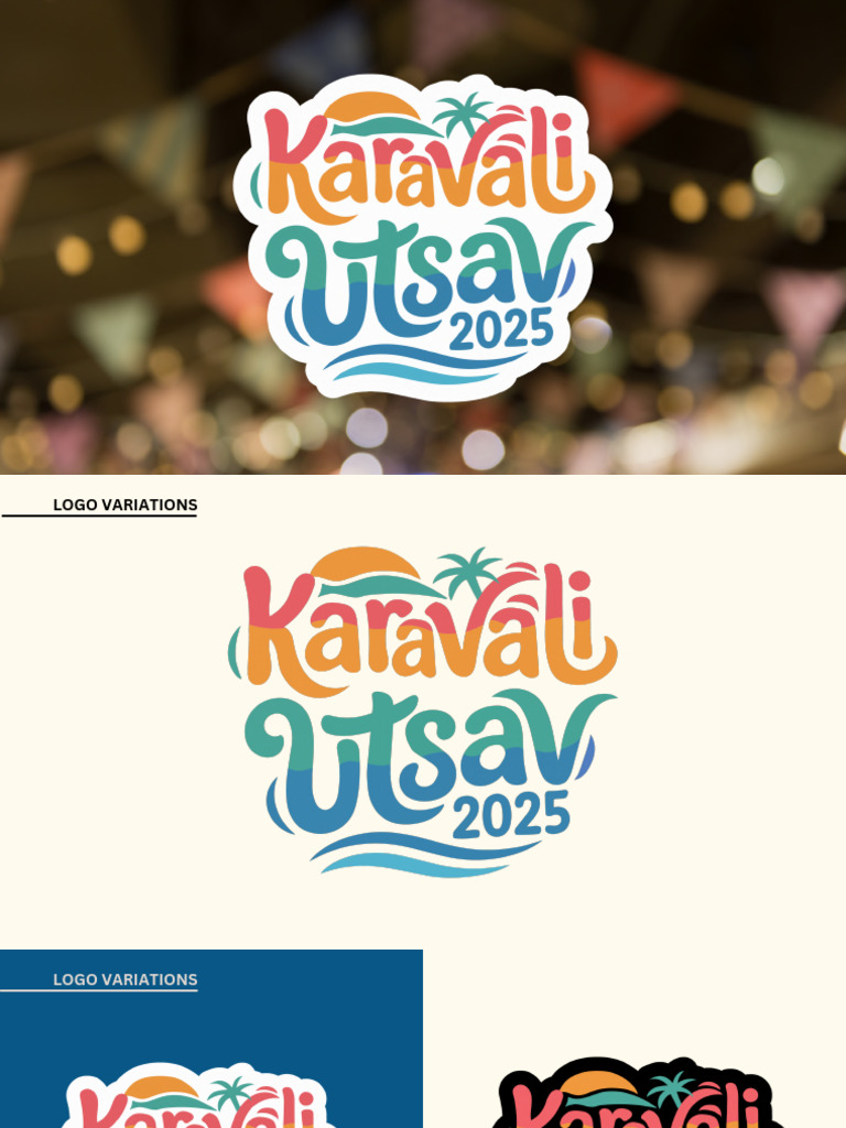 Karavali Utsav 2025 Logo Variations | PDF | Logos | Coast