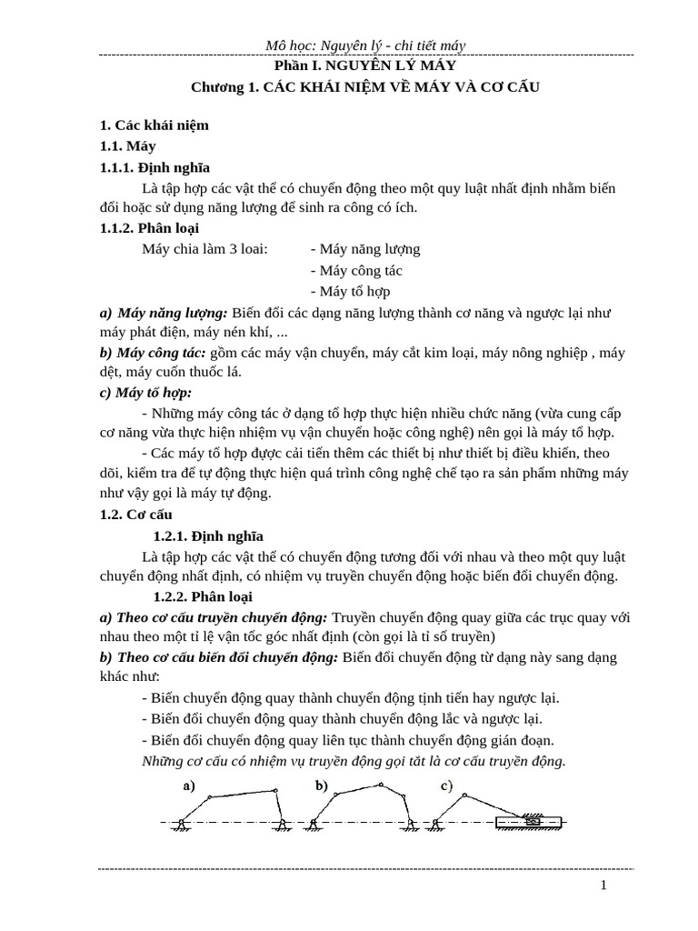 GT Nguyen Ly May-Chi Tiet May | PDF
