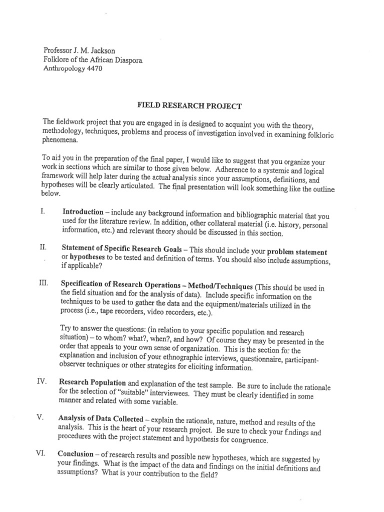 Research Paper Interview Guidelines | PDF