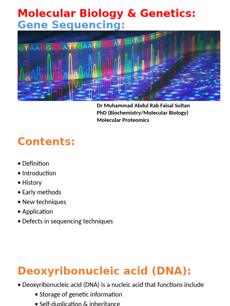 DNA Sequencing | PDF | Dna Sequencing | Nucleic Acid Sequence