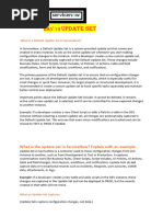 Understanding ServiceNow Update Sets | PDF | Software Engineering ...