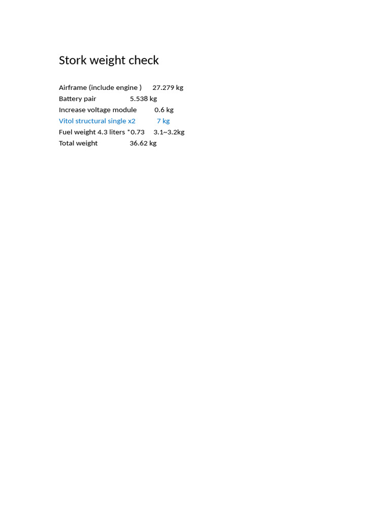 Stork Weight Check 20220322 | PDF