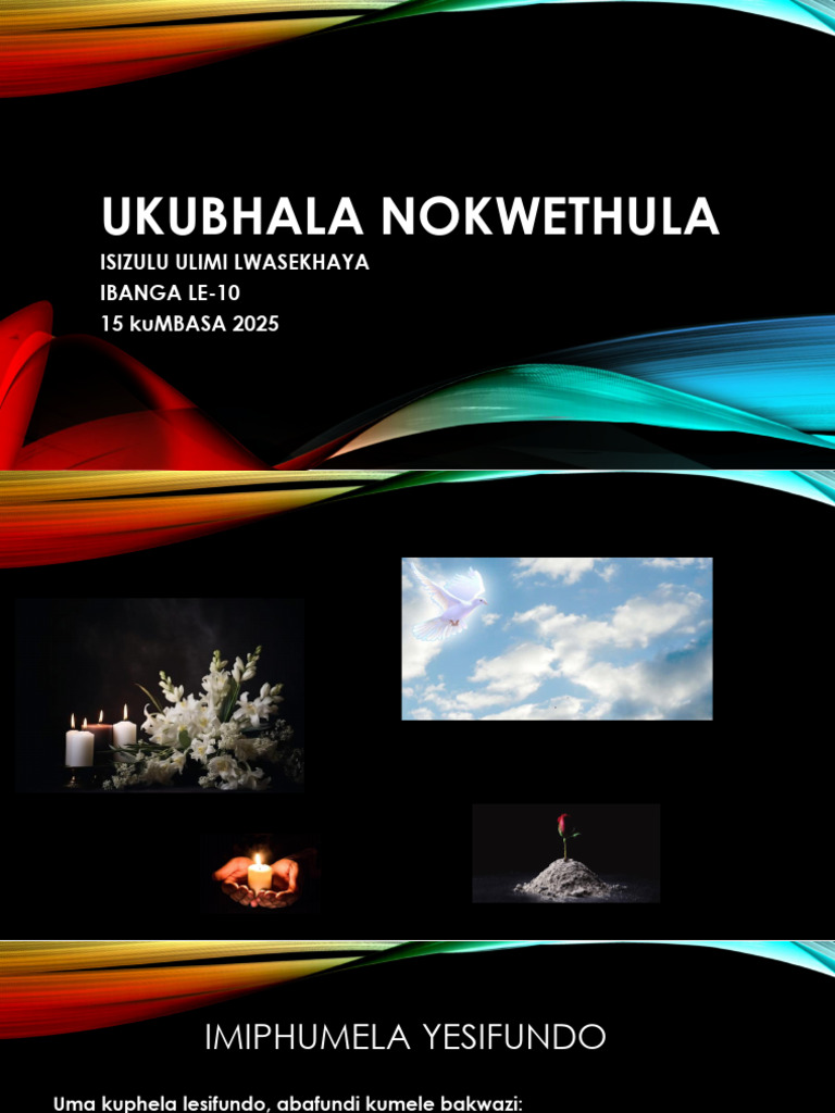 Umlando Kamufi: Isifundo seZizulu | PDF
