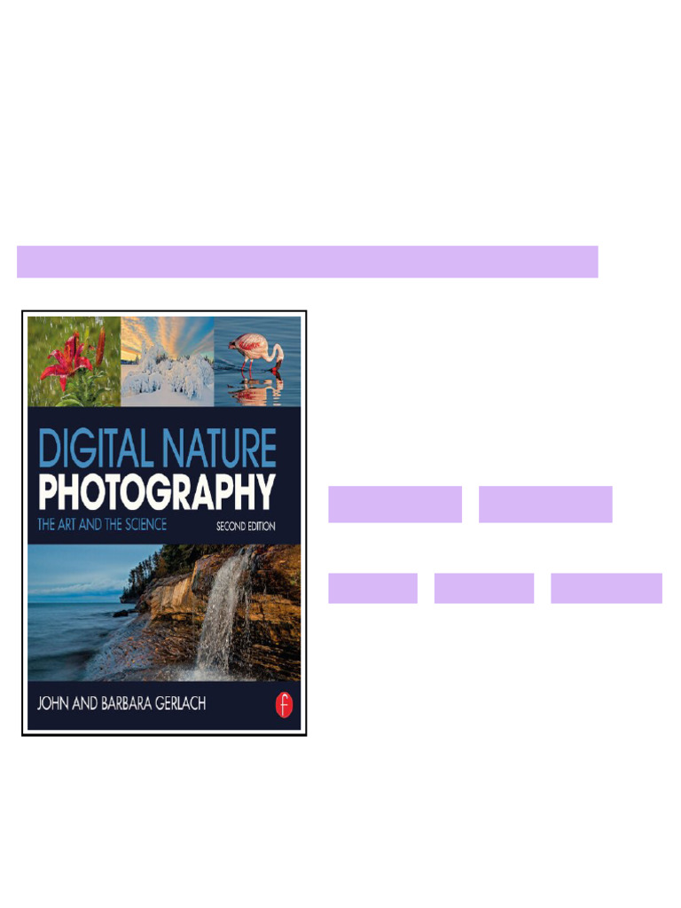 (Ebook) Digital Nature Photography by John Gerlach; Safari, an O'Reilly ...
