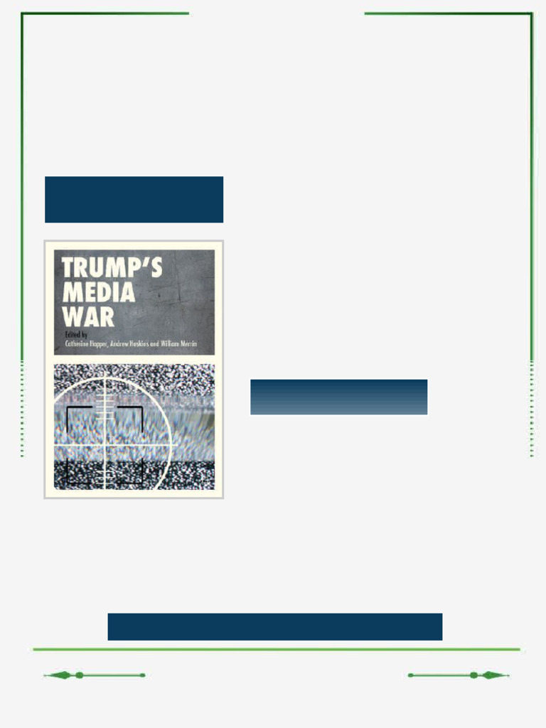 Trump’s Media War Catherine Happer eBook complete package | PDF