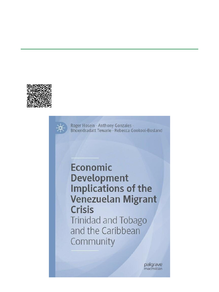 Economic Development Implications of the Venezuelan Migrant Crisis ...