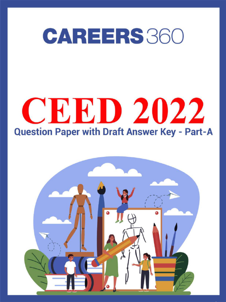 CEED 2022 Question Paper and Draft Answer Key (Official) - Part-A ...