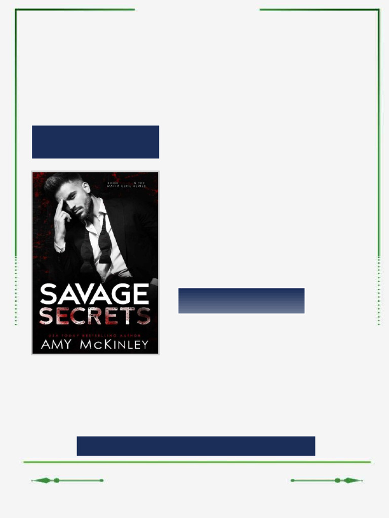 Savage Secrets Mafia Elite 4 1st Edition Amy Mckinley eBook universal ...