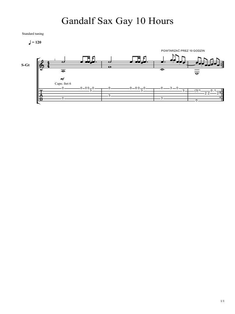 Gandalf Sax Gay | PDF