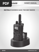 Midland GXT1000 Radio Manual | PDF | Rechargeable Battery | Battery Charger