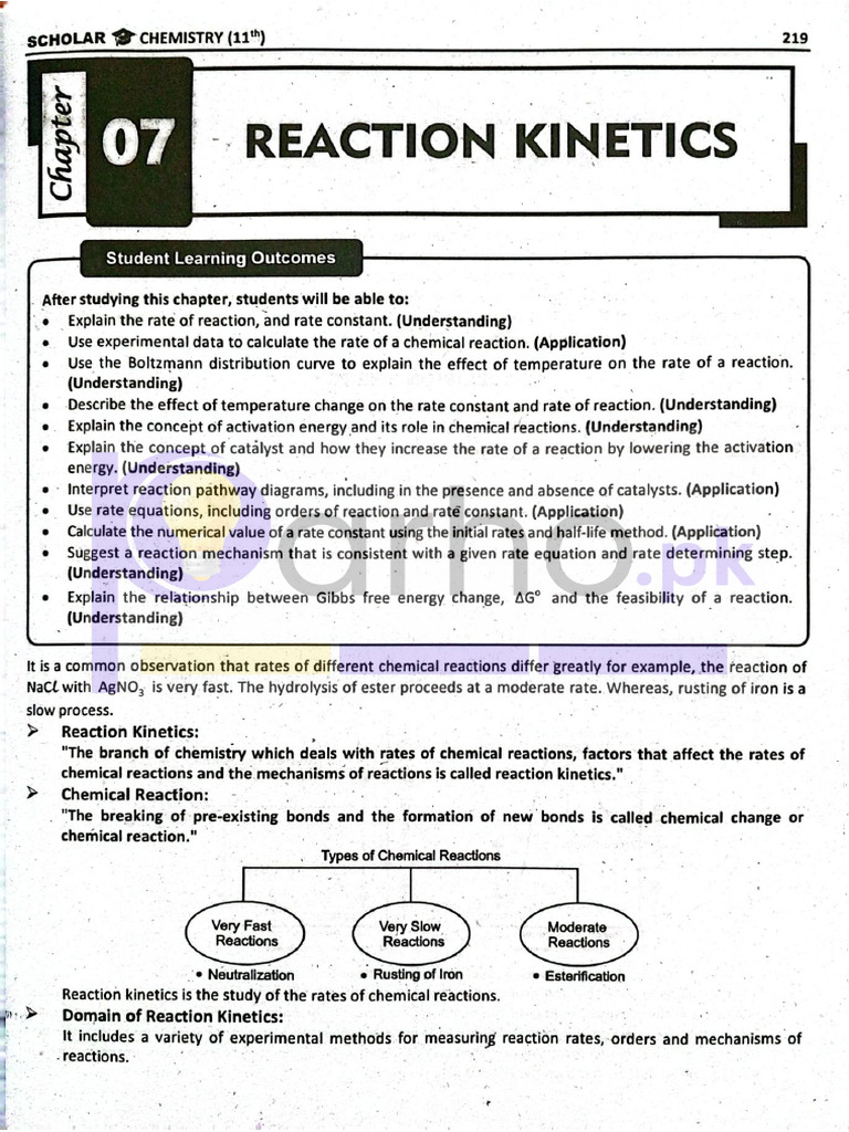 11th Class Chemistry Chapter 7 Notes | PDF