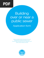Sewer Connection Application Guide | PDF | Sanitary Sewer | Sewage