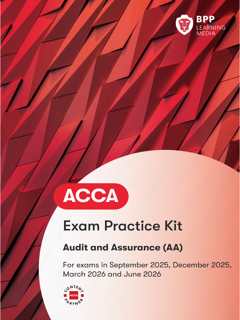Audit and Assurance Exam Practice Kit | PDF