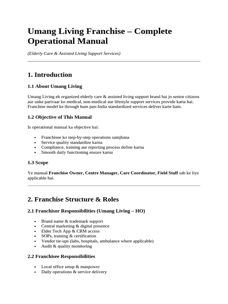F1 | PDF | Franchising | Business