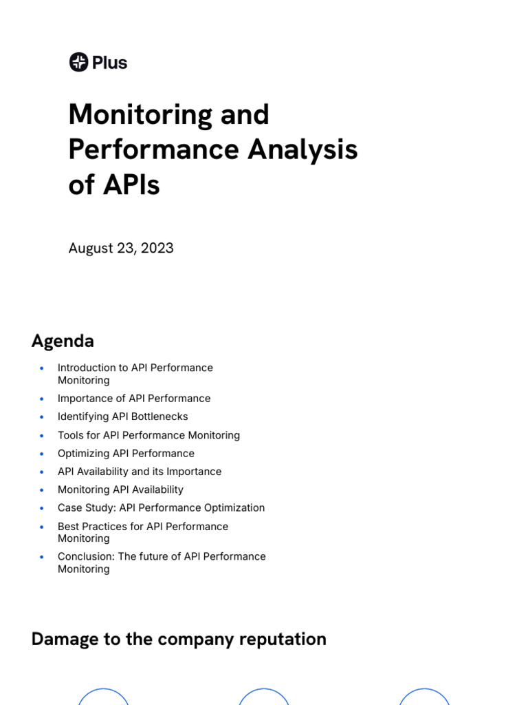 API Performance Monitoring Guide | PDF | Program Optimization | Computing