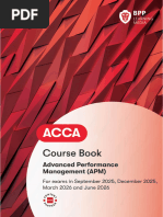 ACCA PM Exam Cheat Sheet | PDF | Performance Indicator | Return On ...