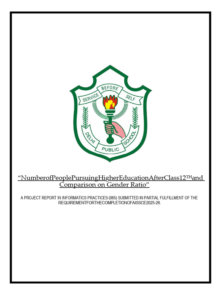 IP PROJECT FILE | PDF | Student Financial Aid In The United States