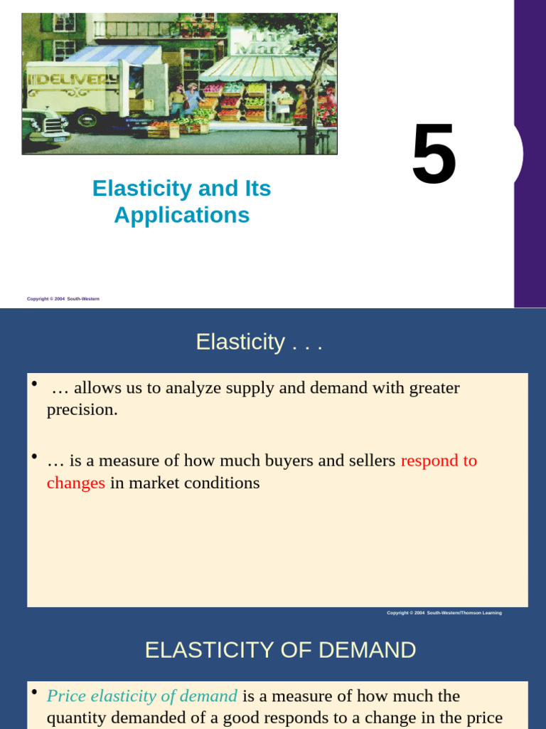 Elasticity (Ped, Yed & Xed) | PDF | Elasticity (Economics) | Demand