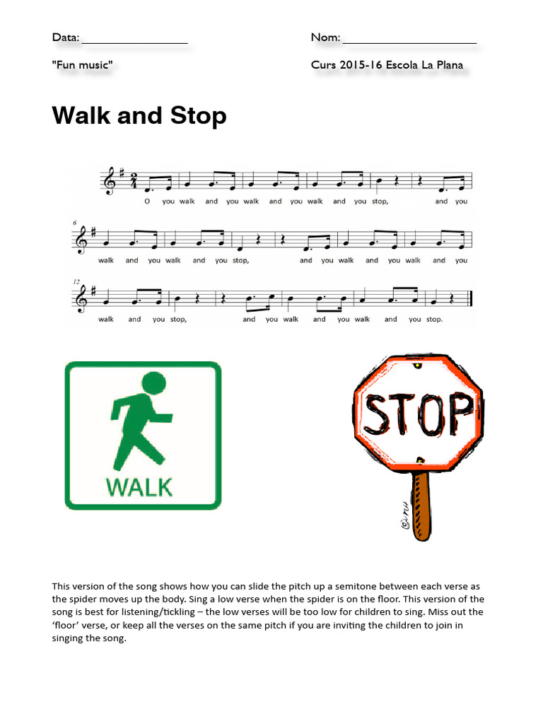 Fun Music Activities for Kids | PDF