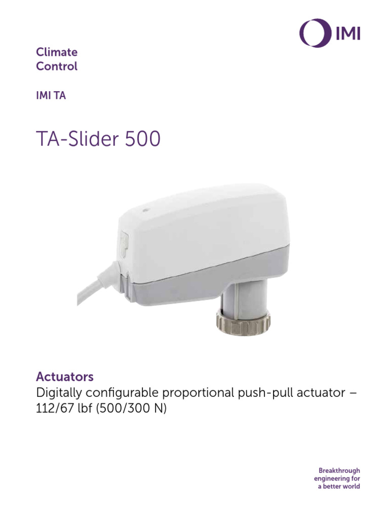 TA-Slider_500_US_low | PDF | Electronics | Computer Engineering