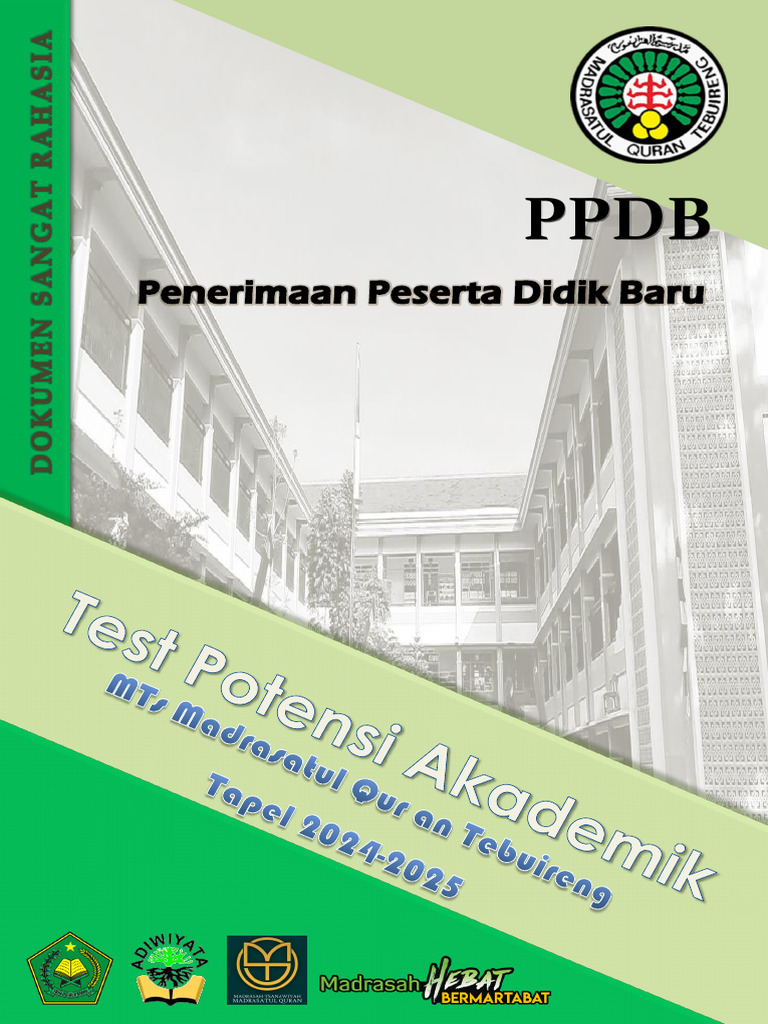 Tes Potensi Akademik PPDB MTs 2024-2025 | PDF