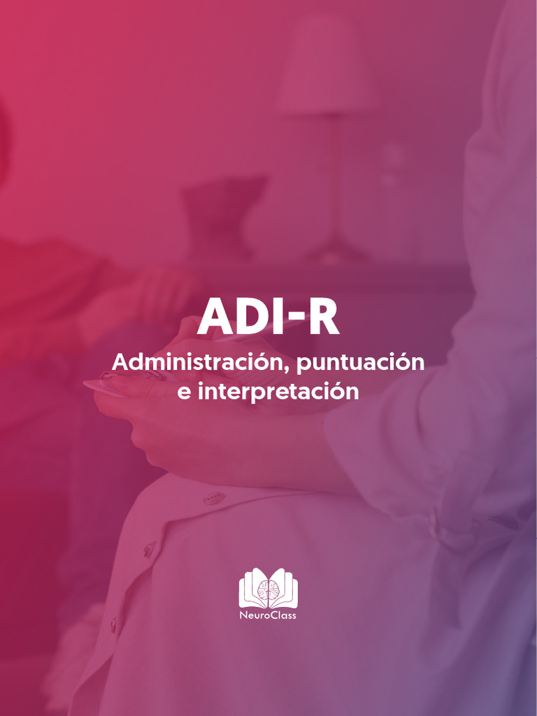 Manual ADI R | PDF | Autismo | Las emociones
