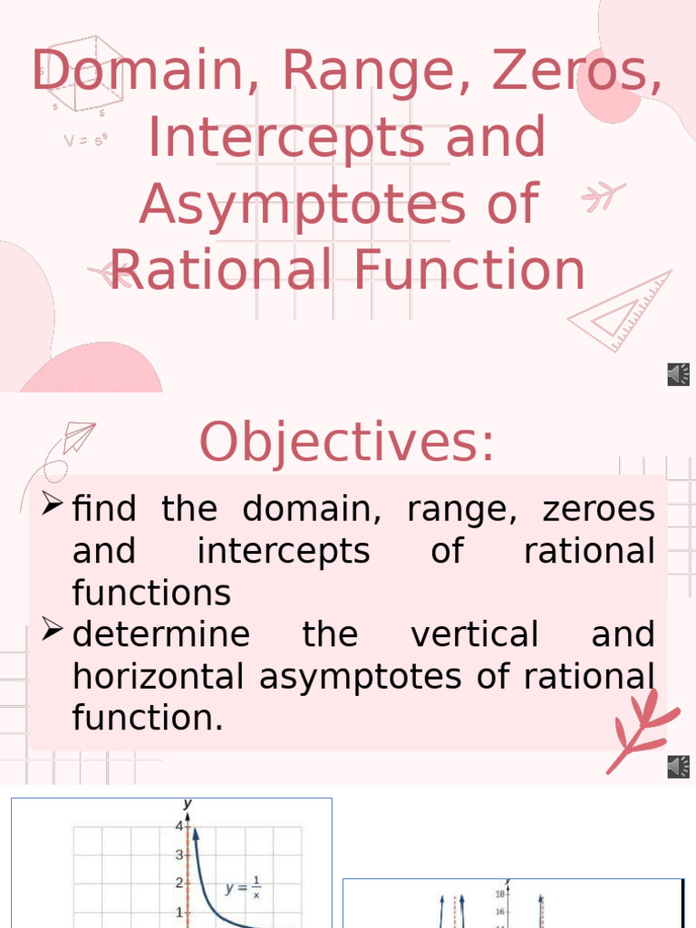 Domain and Range of a Rational Function | PDF | Function (Mathematics ...