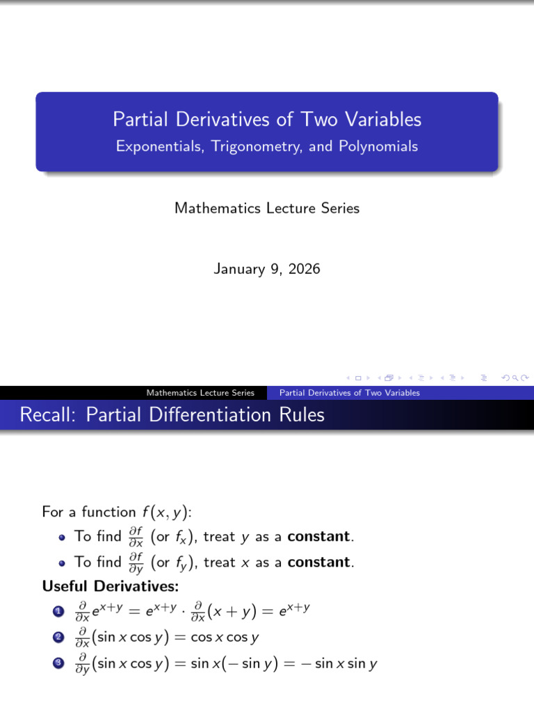 Exercise 1: Focuses on the interaction between x e y xe y and ...