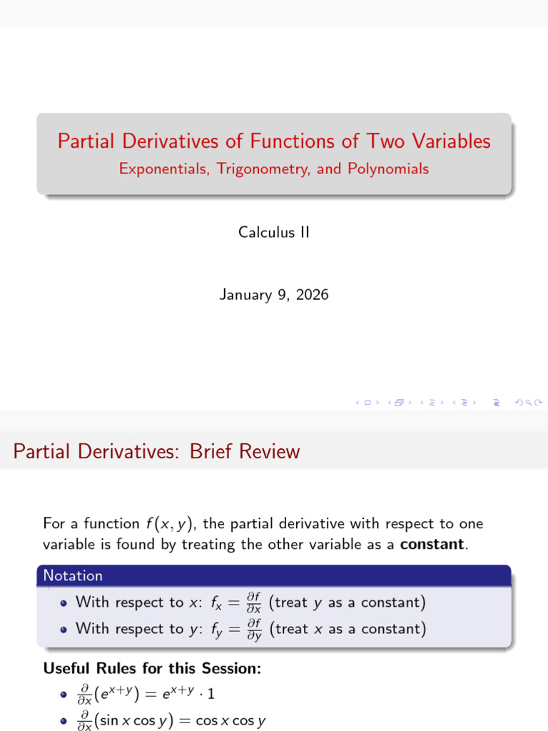 Exercise 2: Focuses on the trigonometric product sin ⁡ x cos ⁡ y | PDF ...