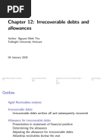 Irrecoverable Debts and Allowances Guide | PDF | Debt | Financial ...