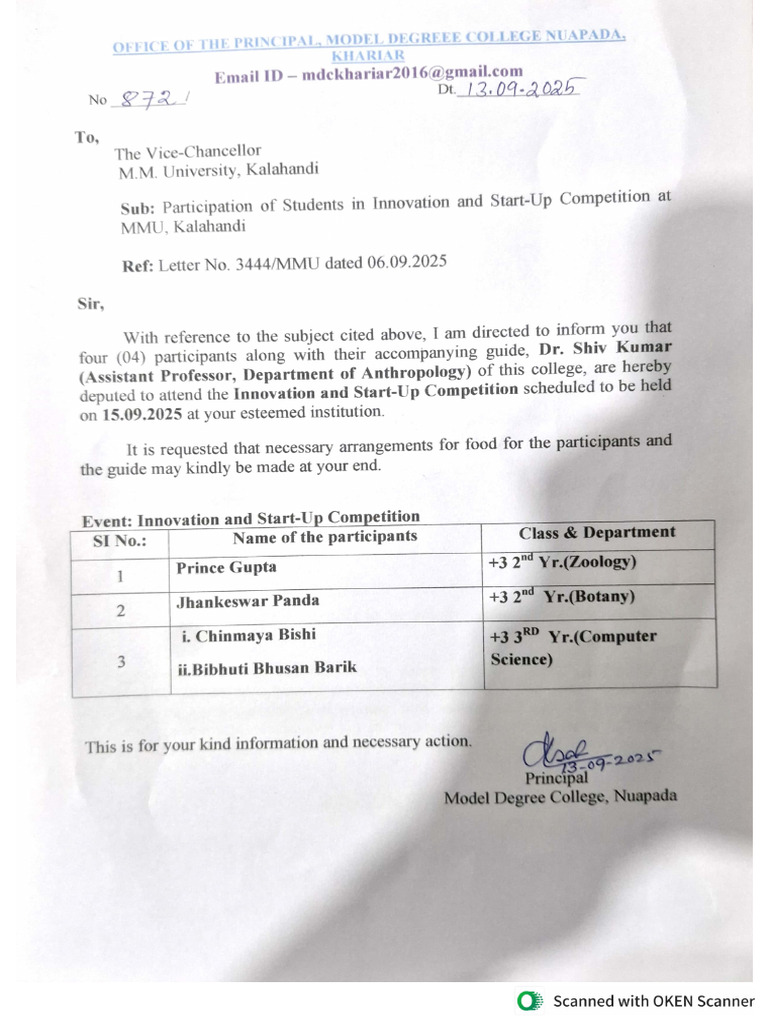 Start Up & Innovation Competition Notice | PDF