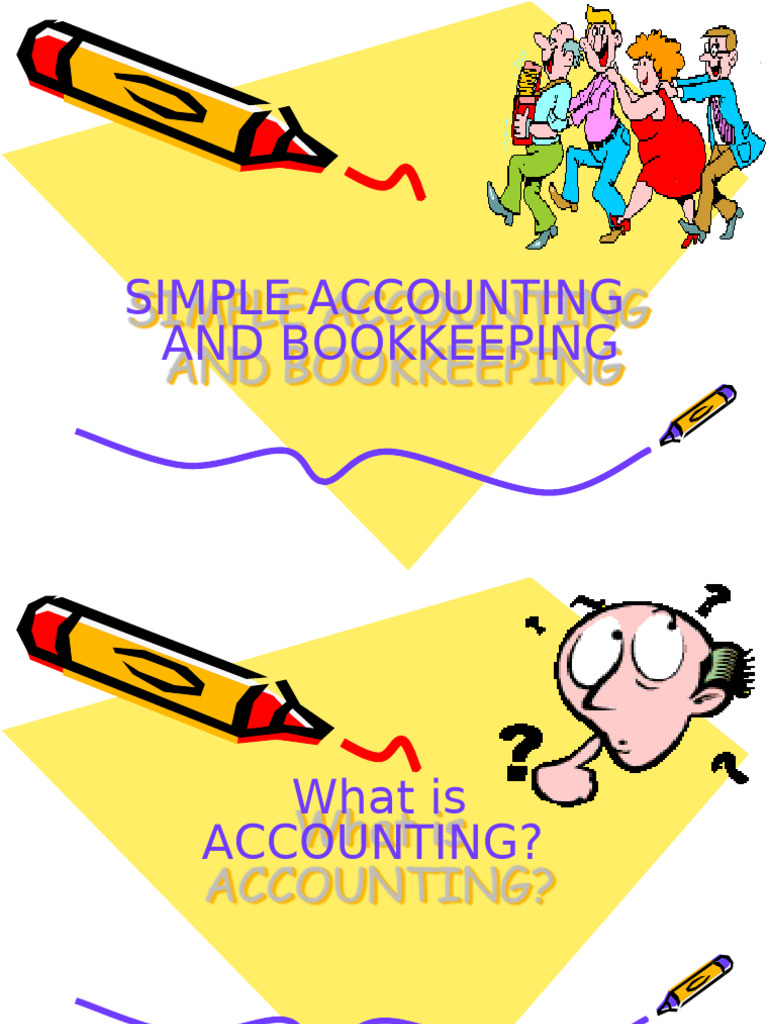 418628100 Simple Bookkeeping Ppt | PDF | Balance Sheet | Expense