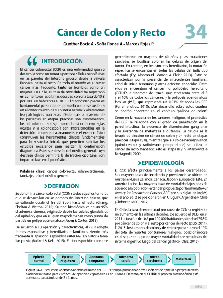 Cancer Colorectal | PDF | Cáncer colonrectal | Cáncer