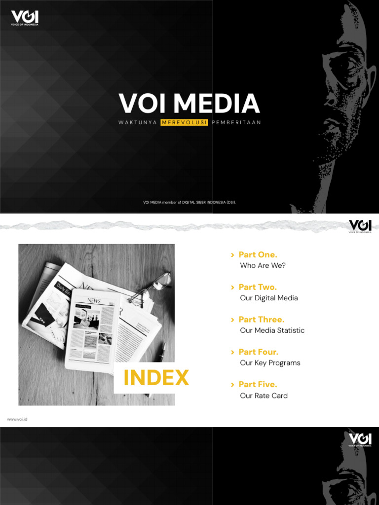 VOI MEDIA: Digital Media Overview & Rates | PDF | Human Communication ...