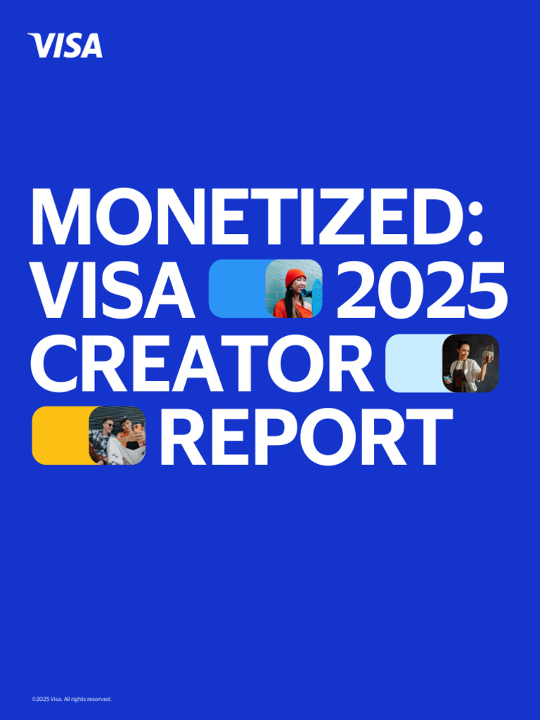 VISA - Creators - Report 2025 - ACIG | PDF | Payments | Credit Card