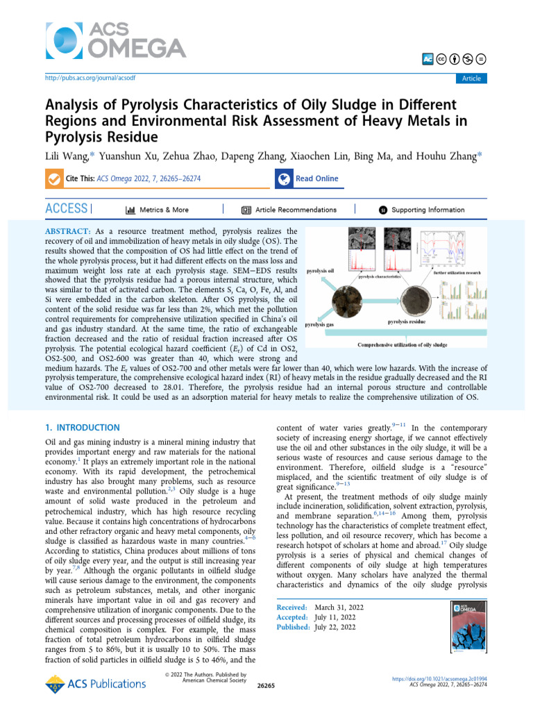 analysis-of-pyrolysis-characteristics-of-oily-sludge-in-different ...