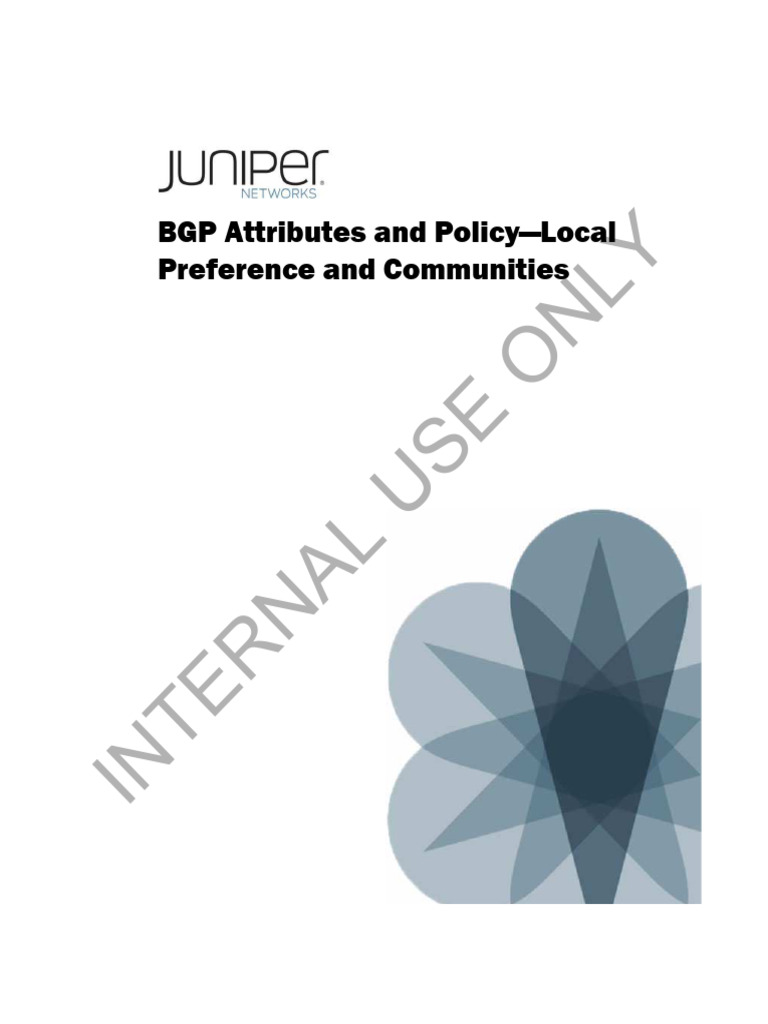 BGP_Attributes_and_Policy_LocalPref_Communities | PDF | Internet ...