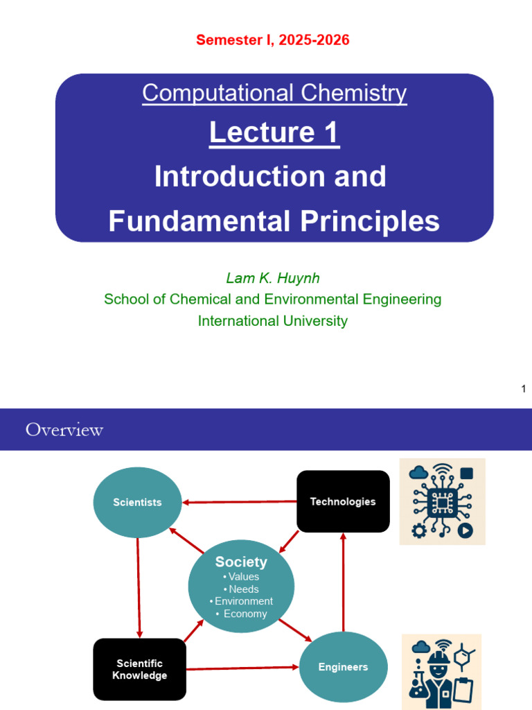 Introduction to Computational Chemistry | PDF | Hartree–Fock Method ...
