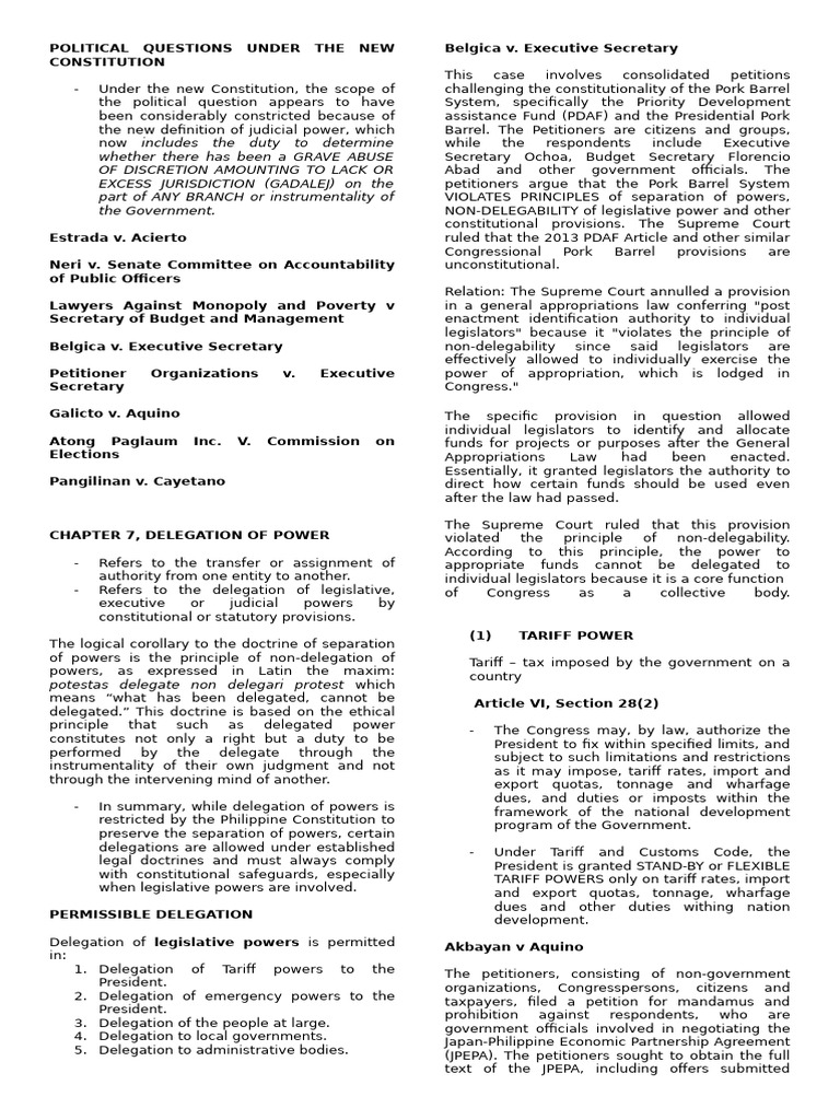 Unfinished Notes | PDF | American Government | Presidents Of The United ...